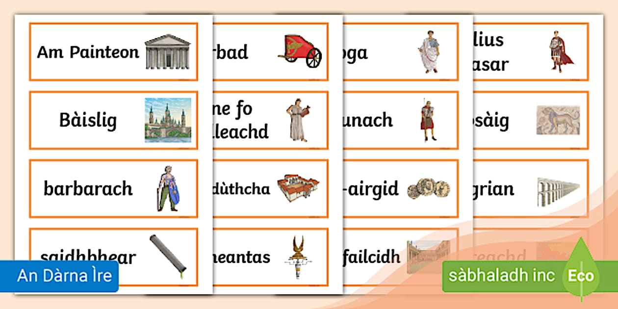 Cairtean-facail mu Ìmpireachd na Ròimhe – Eachdraidh – FtMG