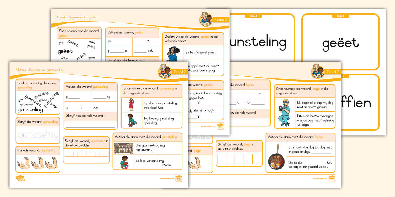 Graad 2 Klanke Sigwoorde -mp (teacher made) - Twinkl