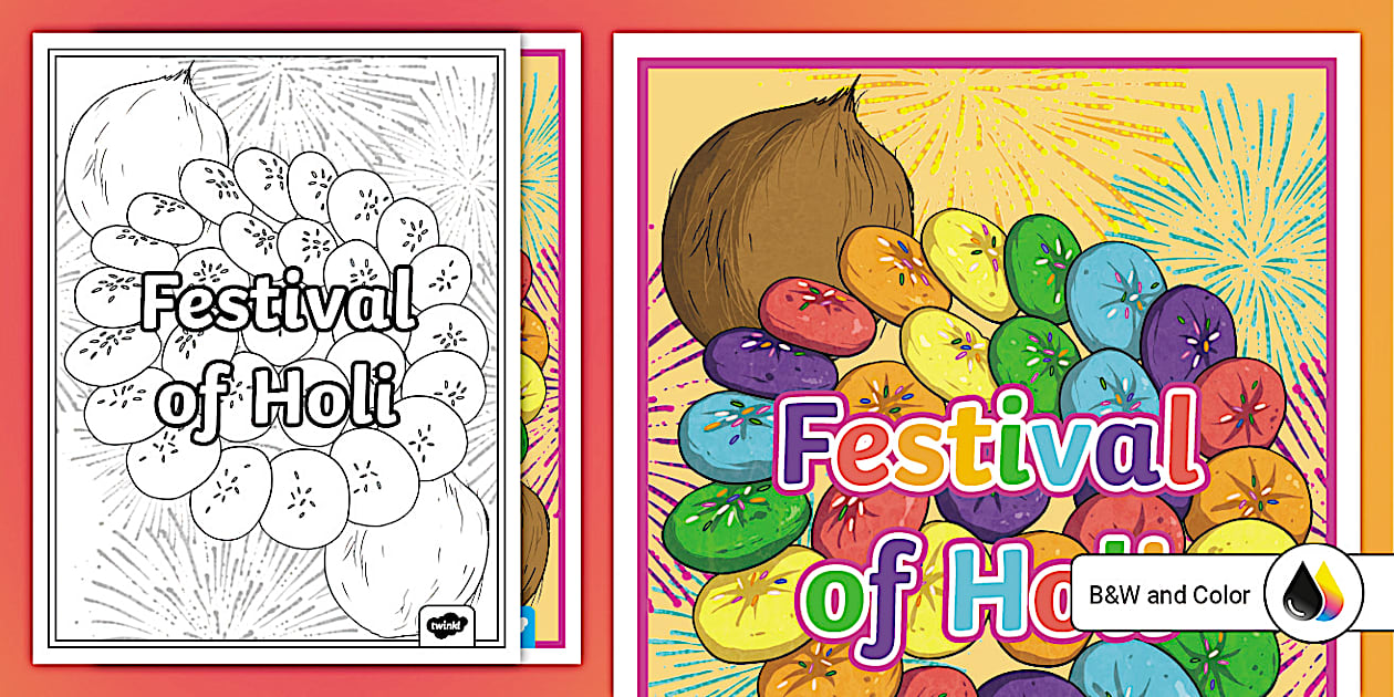 Holi Poster for 5th Grade Bulletin Boards | Twinkl USA