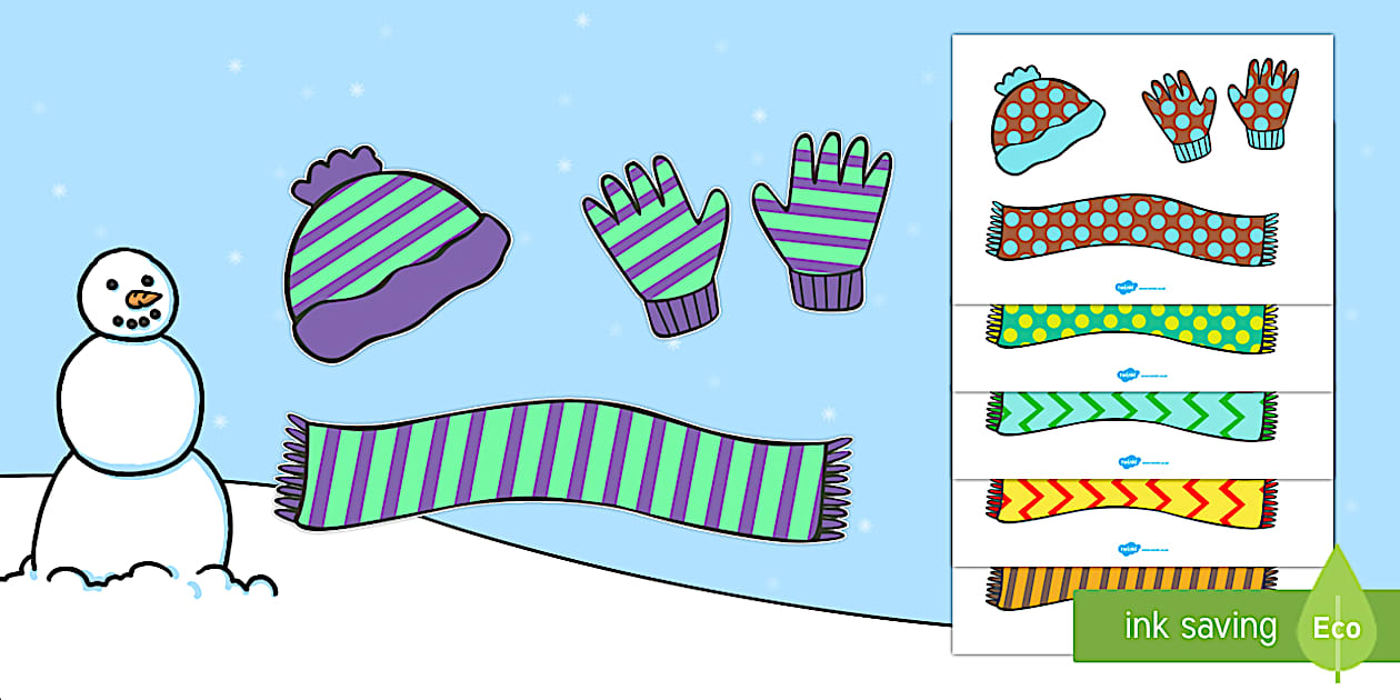 Patterned Winter Clothing