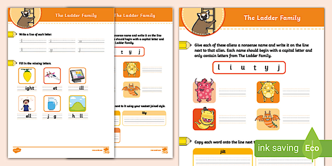 The Ladder Family: LKS2 Assess and Review Resource Pack