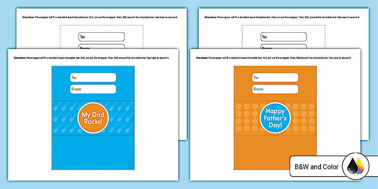 Father’s Day Candy Gift | Educational Resources | Twinkl USA