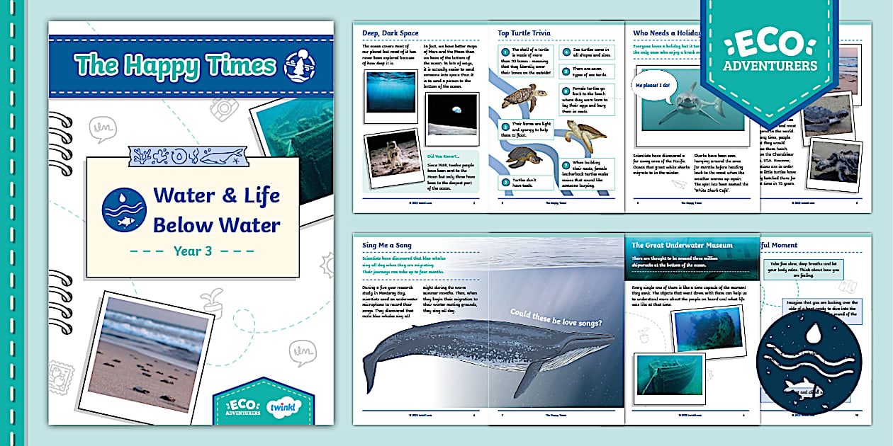 Year 3 Water & Life Below Water: The Happy Times