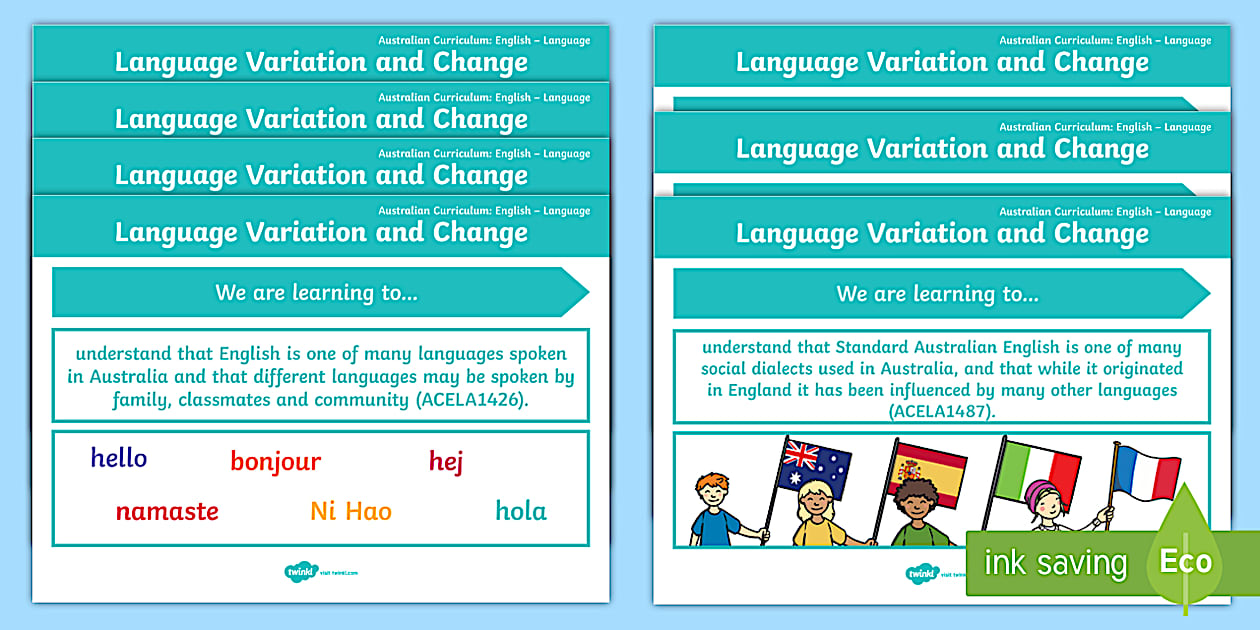 Editable Language Content Descriptions: Language Variation and Change ...