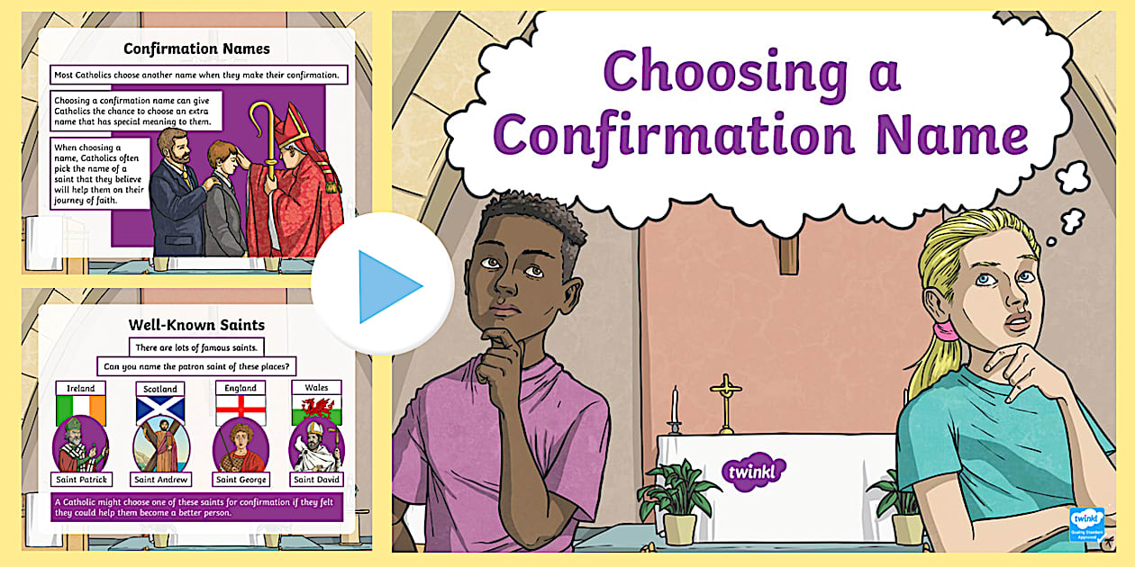 Confirmation Names | Twinkl Ireland Resources | Religion