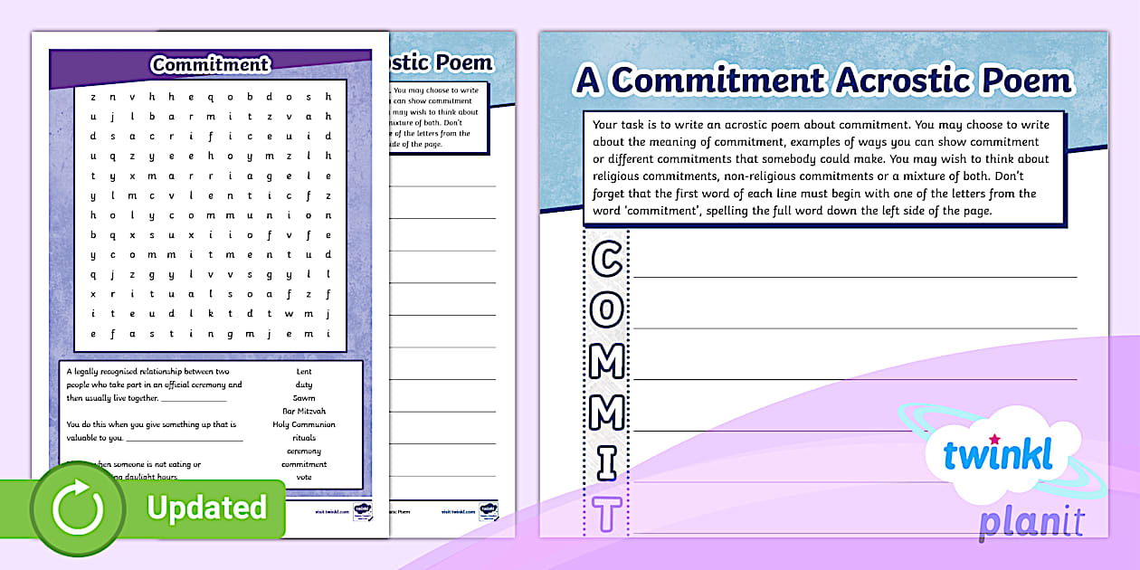 RE: Commitment: Year 5 Home Learning Tasks (teacher made)