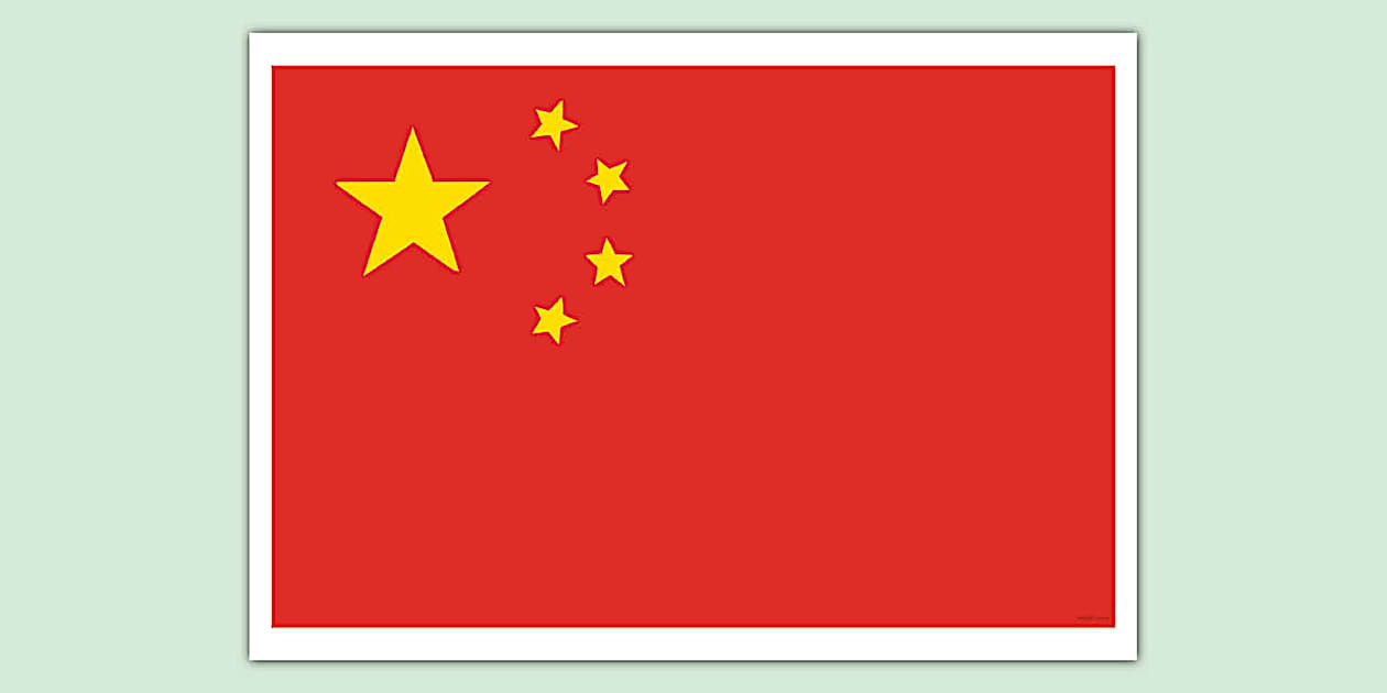 Downloadable China-Flag Poster | World Flags | Twinkl