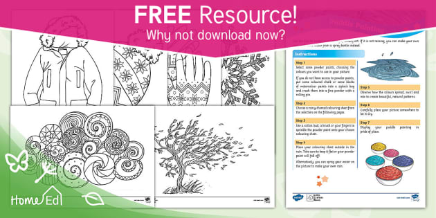 FREE! - AQA Unit Award Water Art Activity (teacher made)