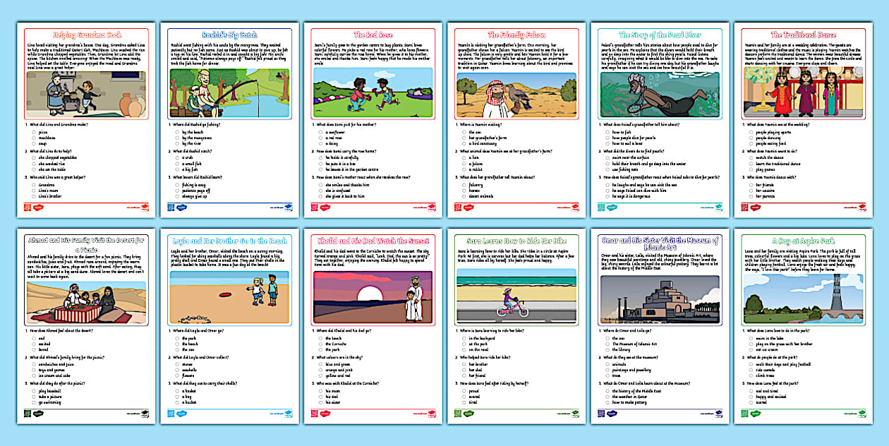 Reading Passage Comprehension Activity Pack - Twinkl