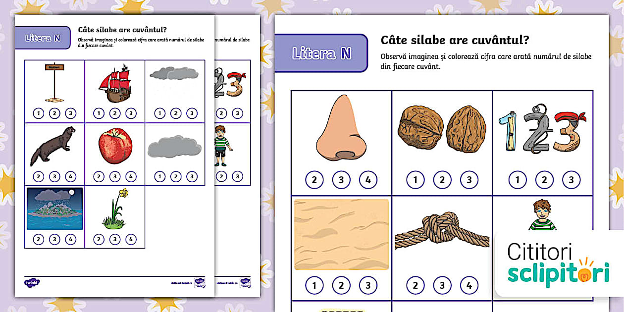 Ninge în nicăieri – Fișă de lucru (teacher made)