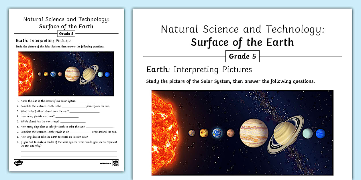 Planet Earth and Beyond: Planet Earth: Interpreting Pictures