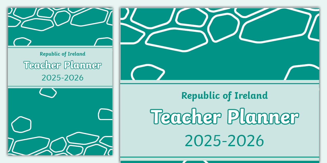 Teacher Planner Cover
