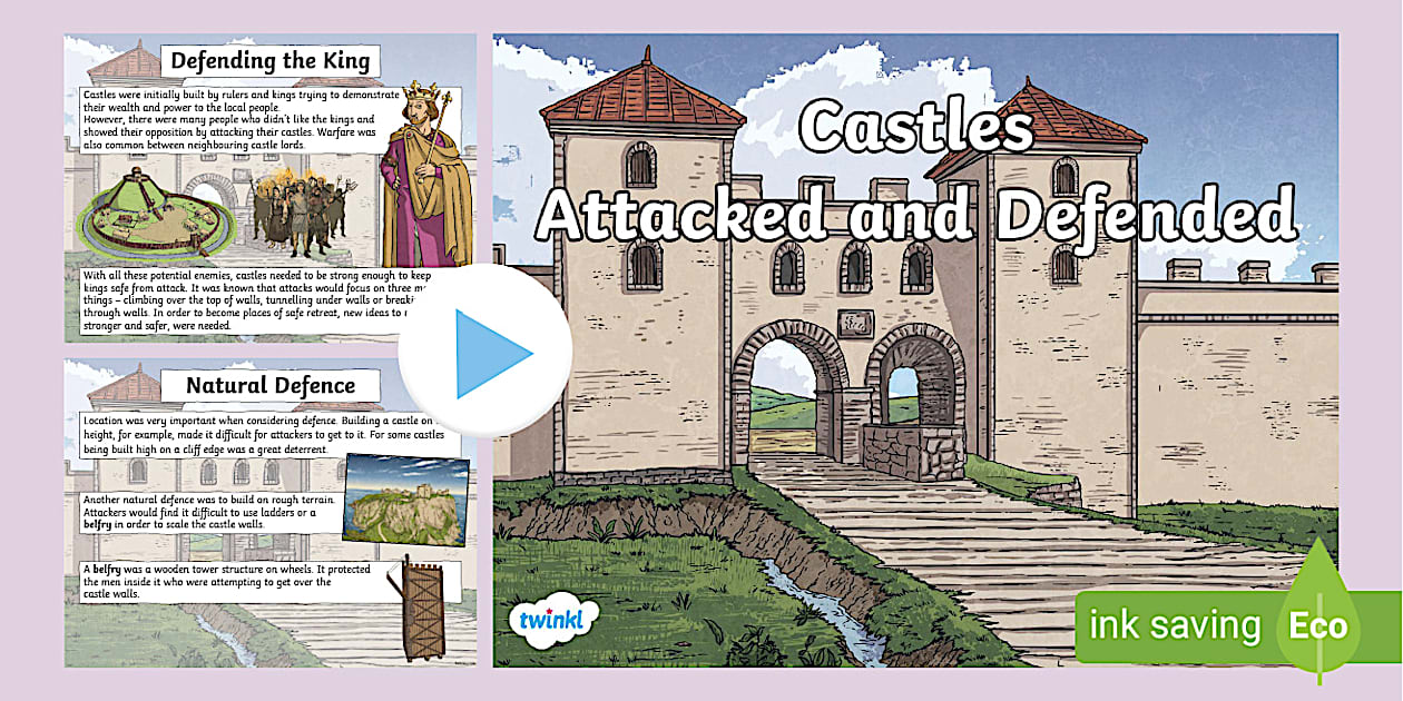 Castles: Attacked and Defended | Castle Attack PowerPoint