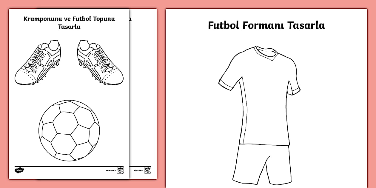 Futbol Formanı Tasarla-Twinkl