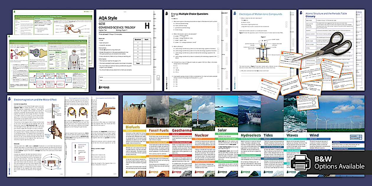GCSE Science Taster Pack | Beyond Secondary Resources