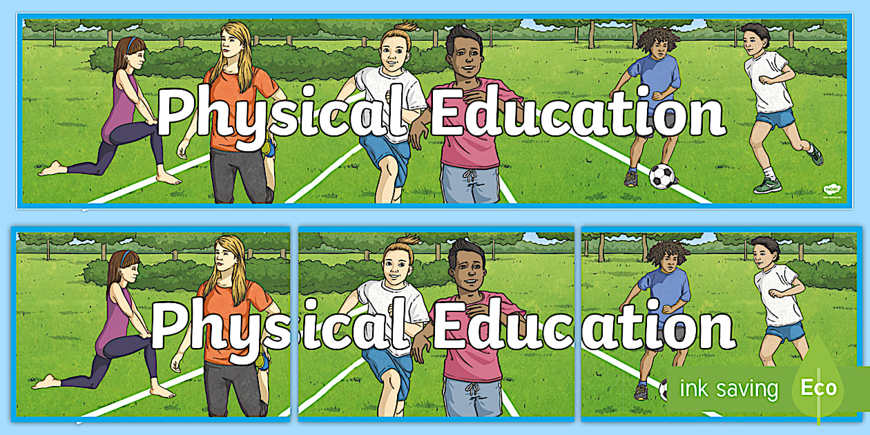 Physical Education Display Banner - Twinkl