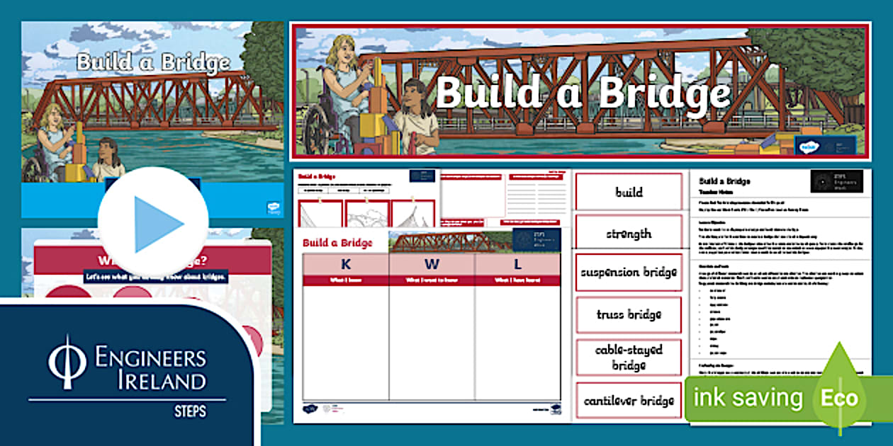 FREE! - Build a Bridge Pack (teacher made) - Twinkl