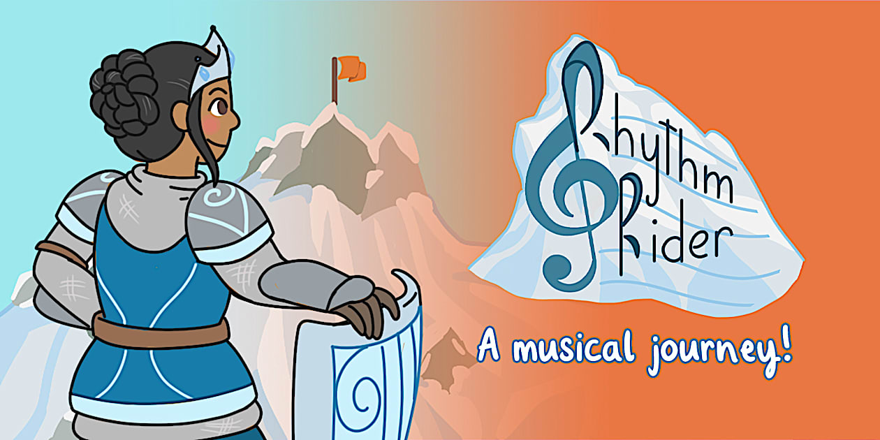 👉 Rhythm Rider Music Game | Twinkl Go