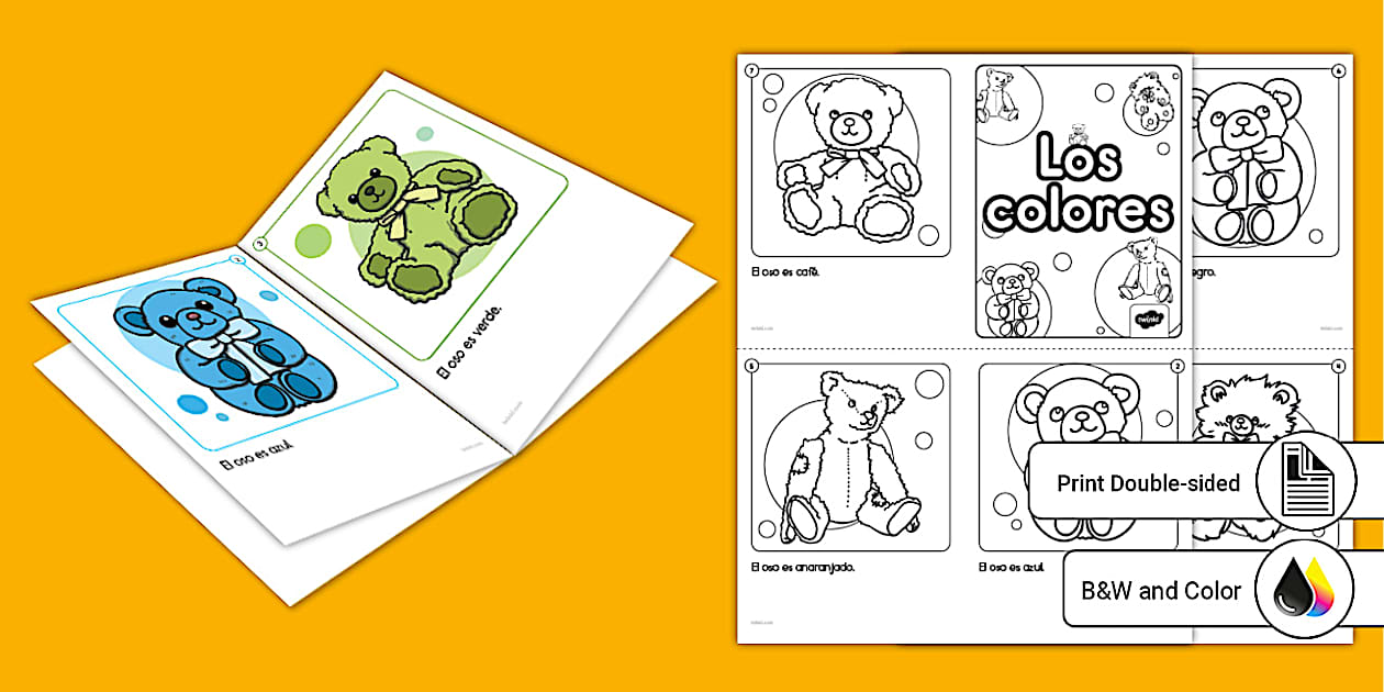Lector emergente: Los colores (teacher made) - Twinkl