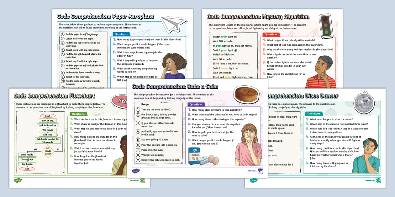 LKS2 Code Comprehension with Everyday Algorithms 2 - Coding