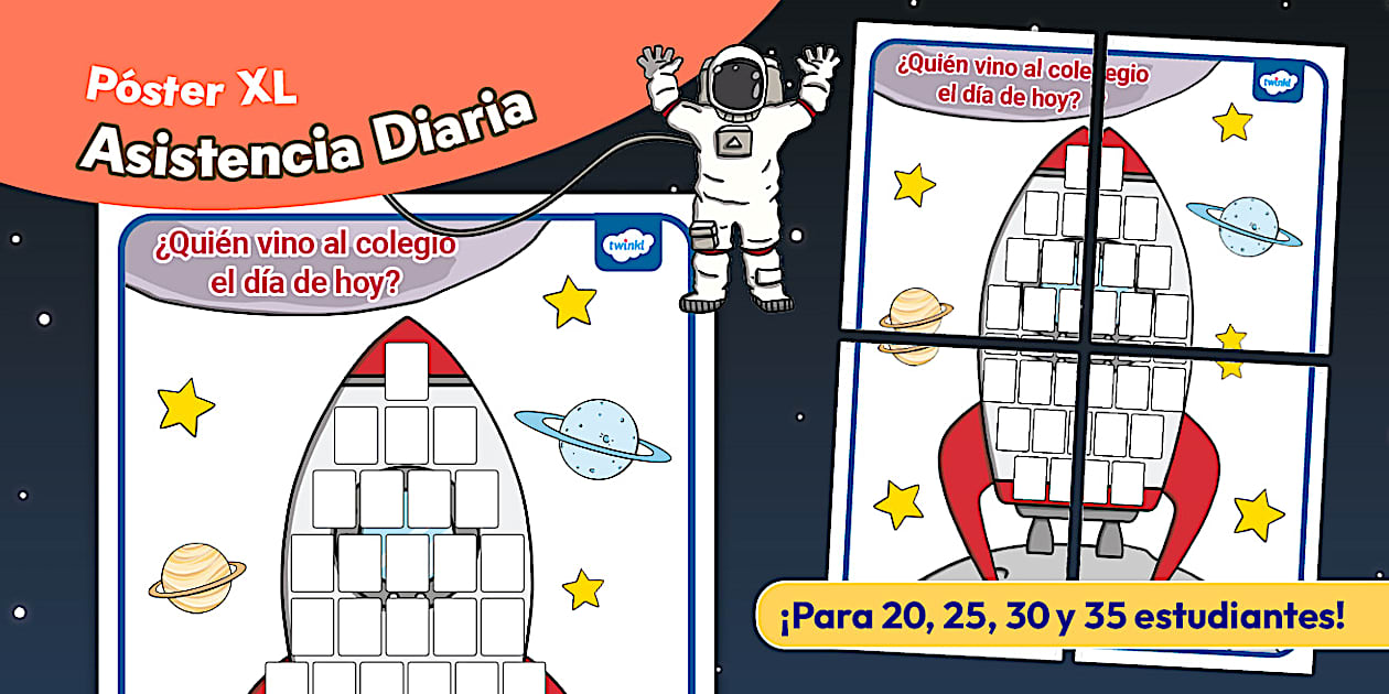 |Póster | XL| Asistencia| Clases | Espacio