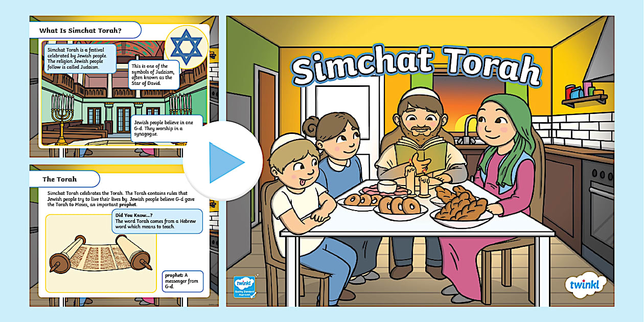 KS1 Simchat Torah PPT (teacher made) - Twinkl
