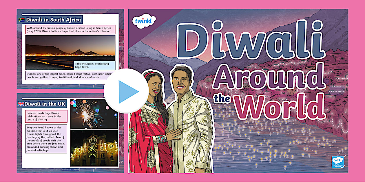 KS2 Diwali Around the World PowerPoint (l'enseignant a fait)