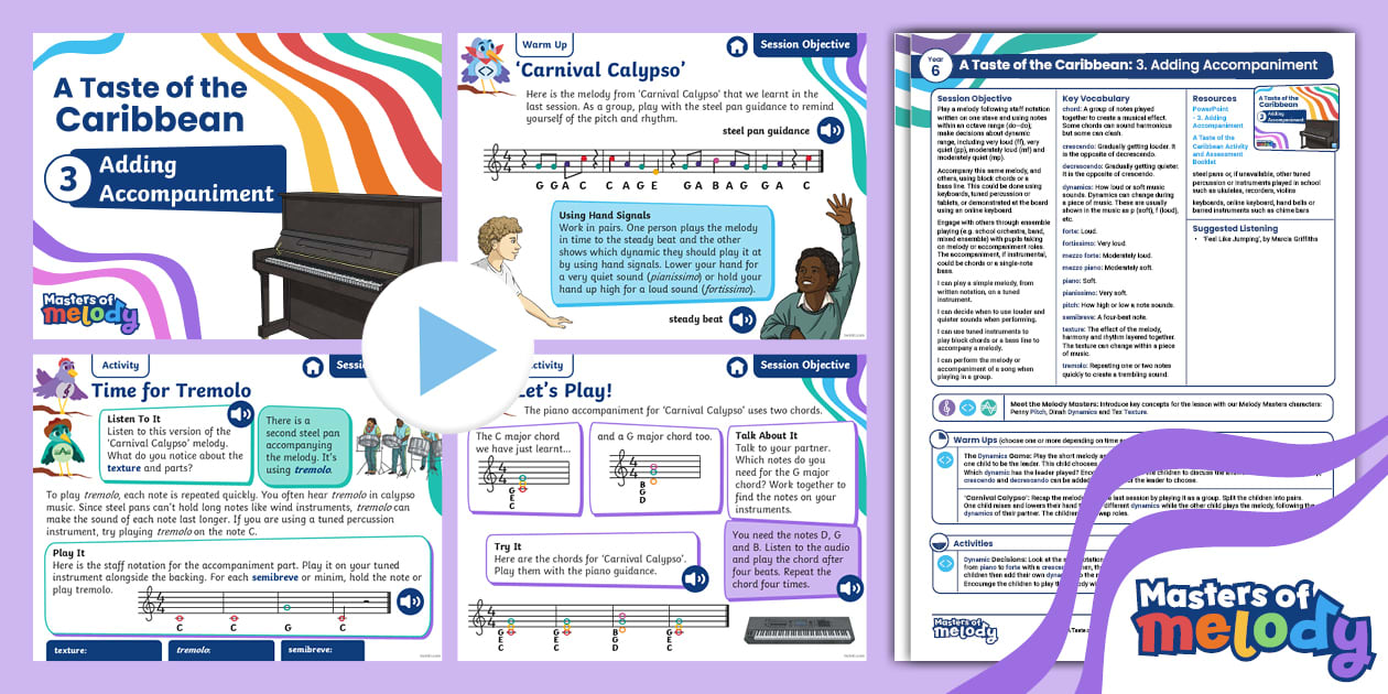 👉 Year 6 A Taste of the Caribbean Session 3 - Twinkl