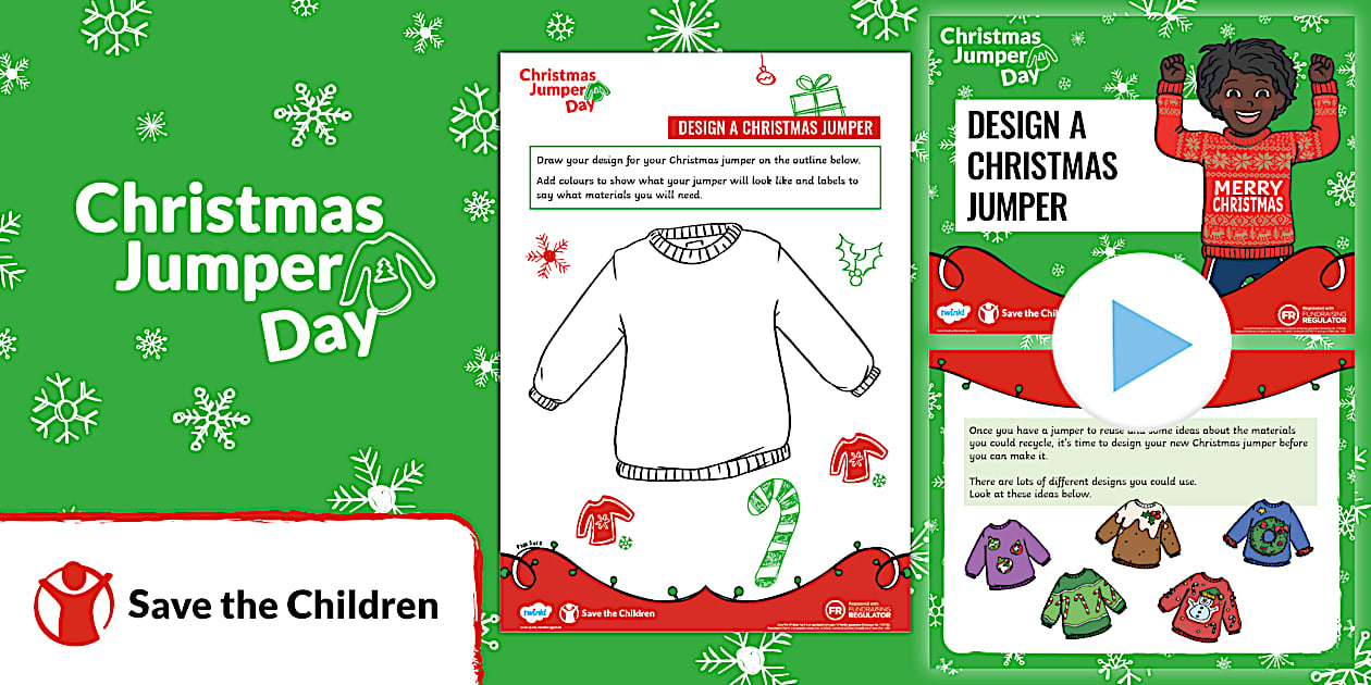 Christmas Jumper Day - Design - Resource Pack - Primary