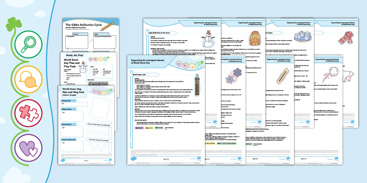 World Snow Day Play Pack (Teacher-Made) - Twinkl