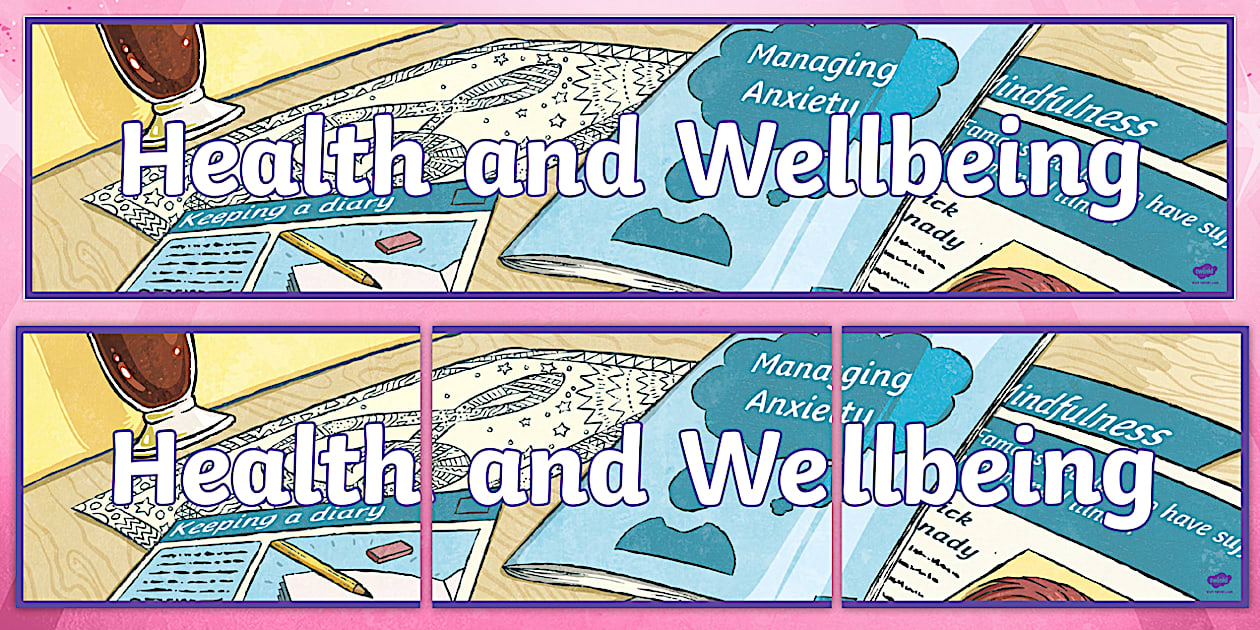 Mental Health and Wellbeing Display Banner | Twinkl - Twinkl