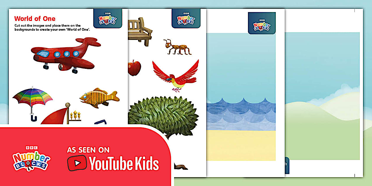 Numberblocks Scene: World of One (Teacher-Made) - Twinkl