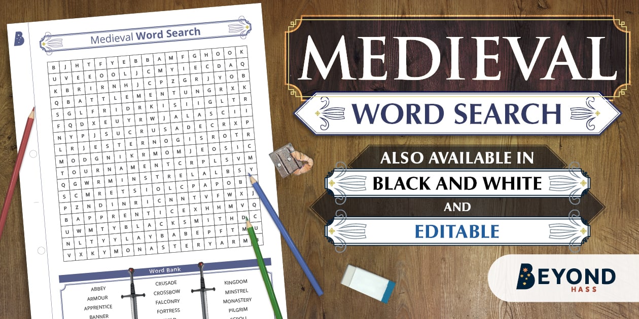 Medieval Word Search