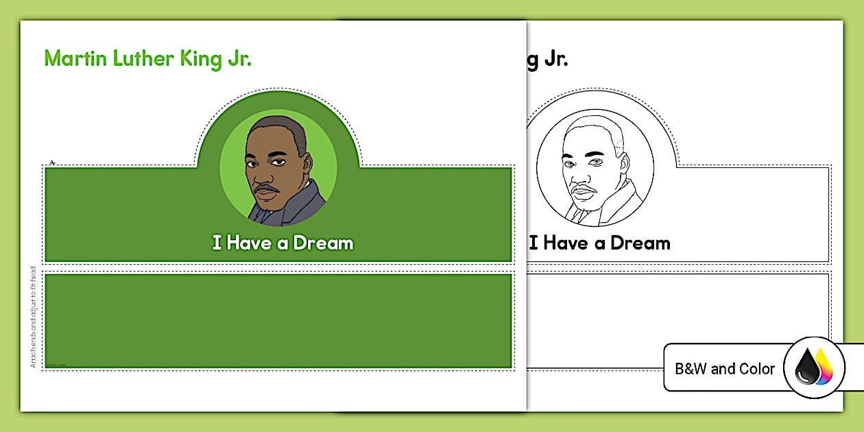 Martin Luther King Jr. Headbands | MLK Jr. Day | Twinkl USA