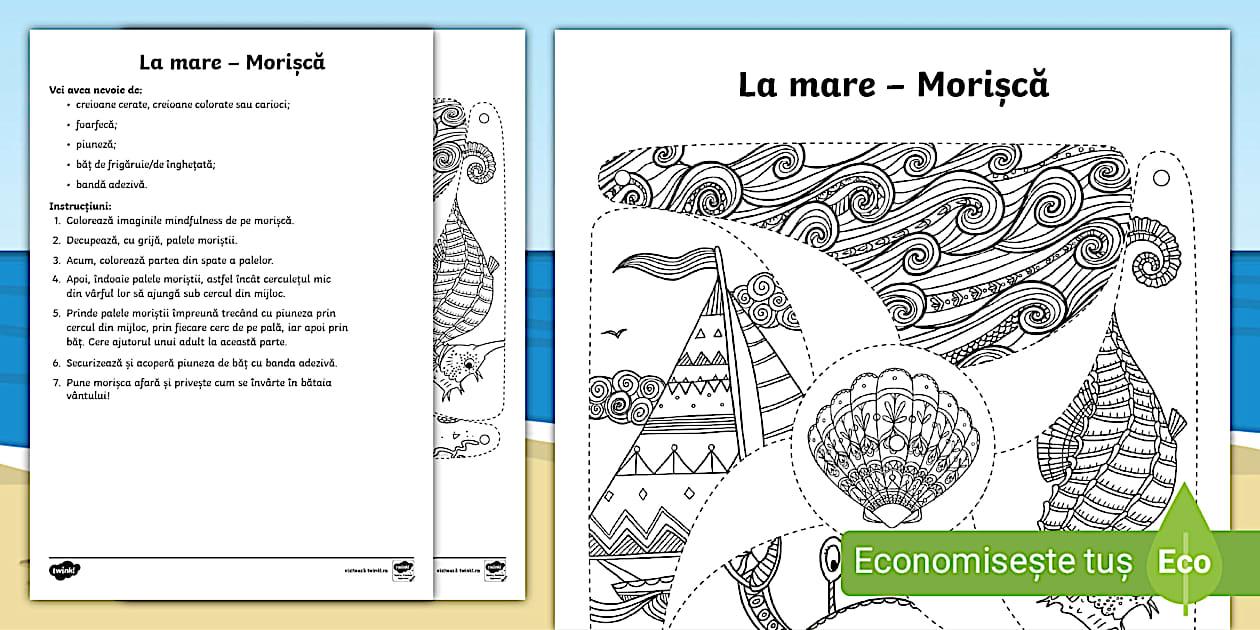 La mare – Morișcă mindfulness (teacher made) - Twinkl