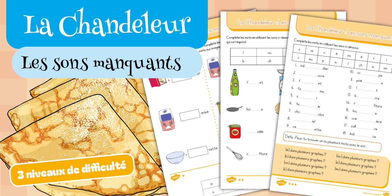 Phonologie de la Chandeleur - les sons manquants
