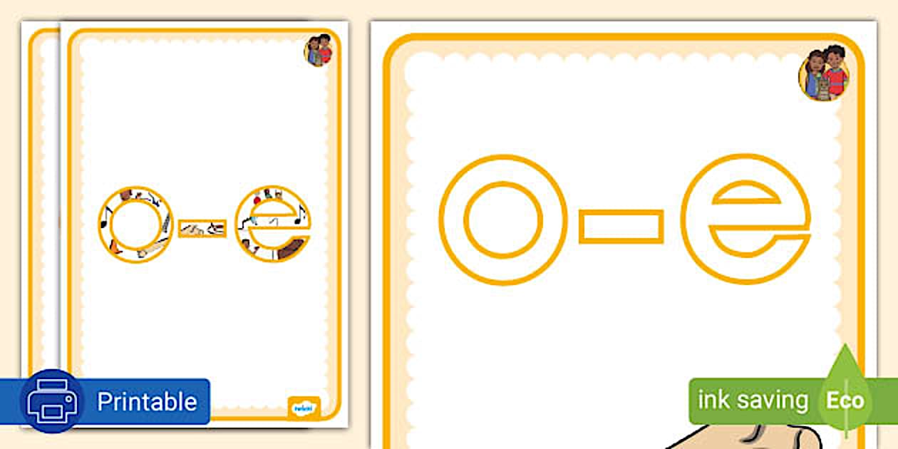 Grade 2 Phonics: o-e Sound Posters (teacher made) - Twinkl