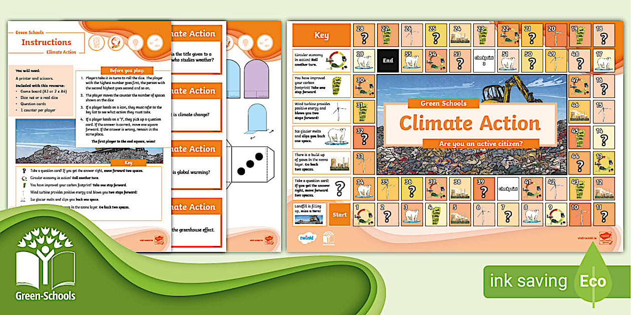 FREE! - Green Schools Climate Action Resource Pack - Twinkl