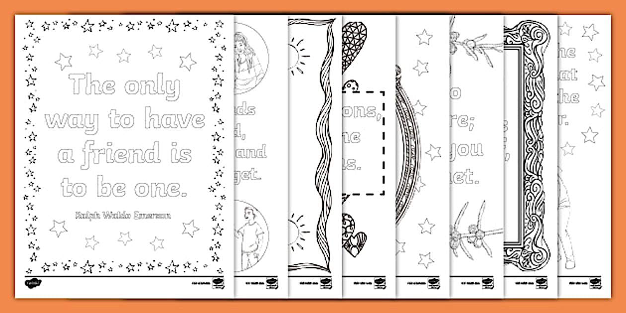 * NEW * Friendship Day Quotes for Kids | 8th Grade Resource | Twinkl