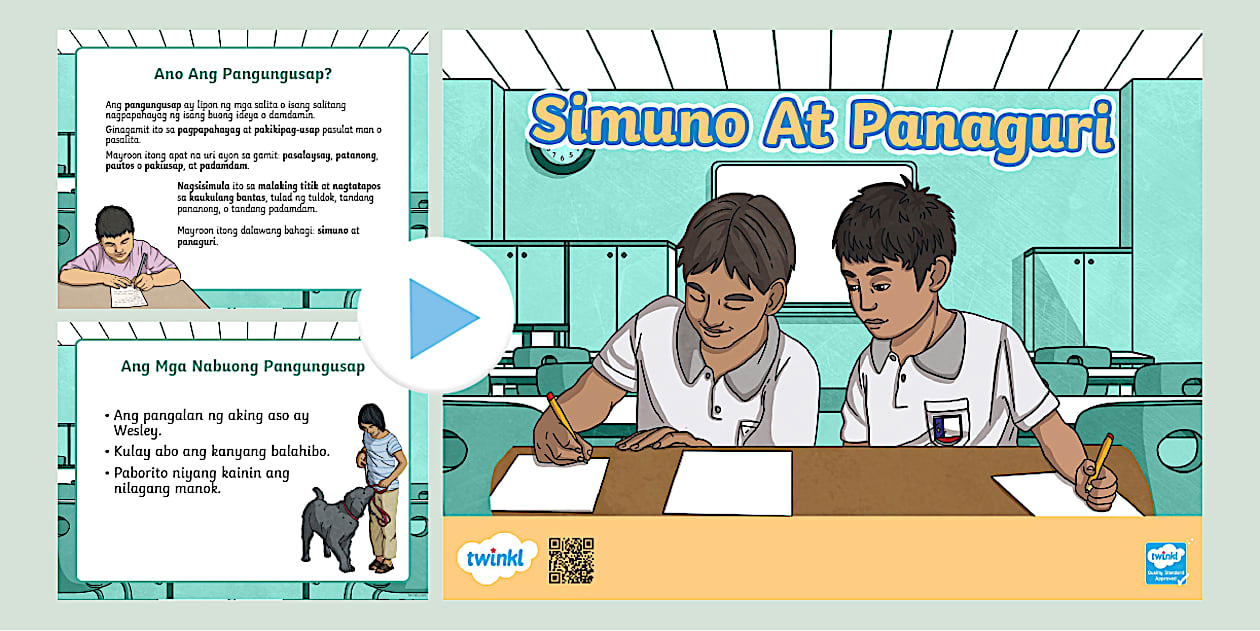 Simuno At Panaguri PowerPoint | Grade 3 | Twinkl PH - Twinkl