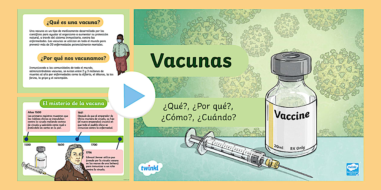 Presentación: Vacunas (teacher made) - Twinkl