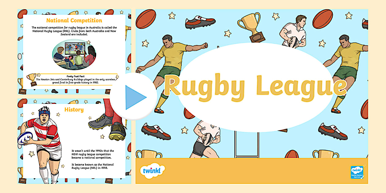 Rugby League PowerPoint (teacher made) - Twinkl