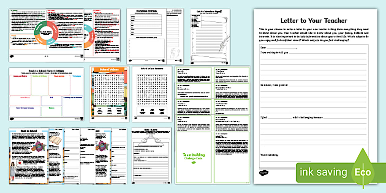 Back to School Lesson Planner Pack - CfE (Second) - Twinkl