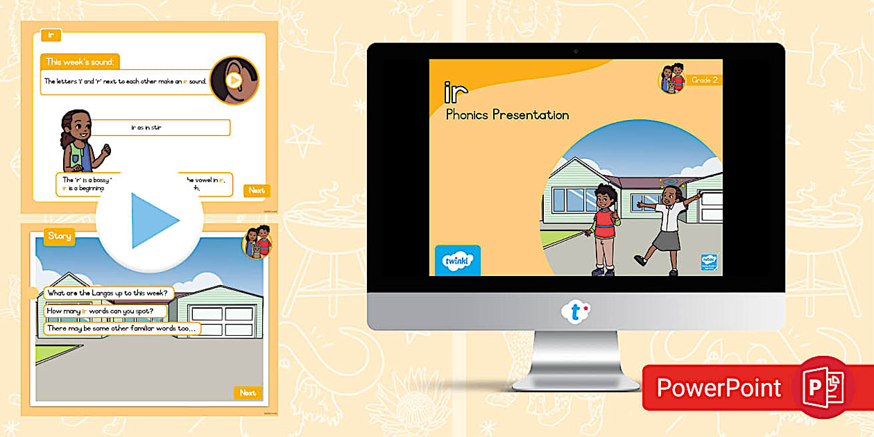 Grade 2 Phonics: -ir PowerPoint Presentation - Twinkl