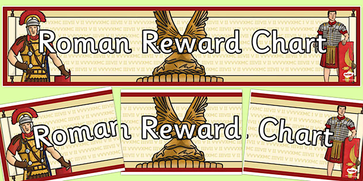 Roman Reward Display Banner (teacher made) - Twinkl