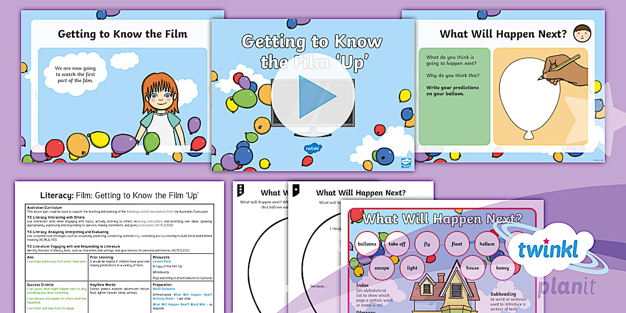 PlanIt English Year 2 Explorers: Up and Amelia Earhart: Film (1) Lesson ...