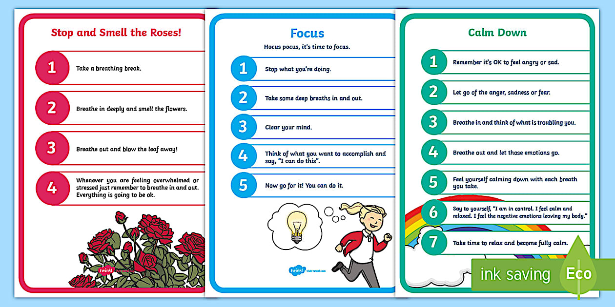 Mindful Posters | National Relaxation Day | Twinkl USA