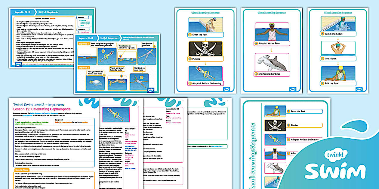 Twinkl Swim - Level 3 (Improvers) Lesson 12