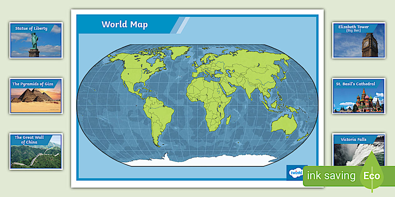 Human and Physical Geographical Features of the World Activity