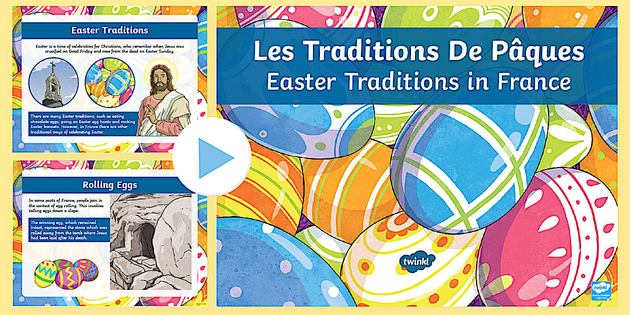 French Easter Traditions PowerPoint - Teacher Made
